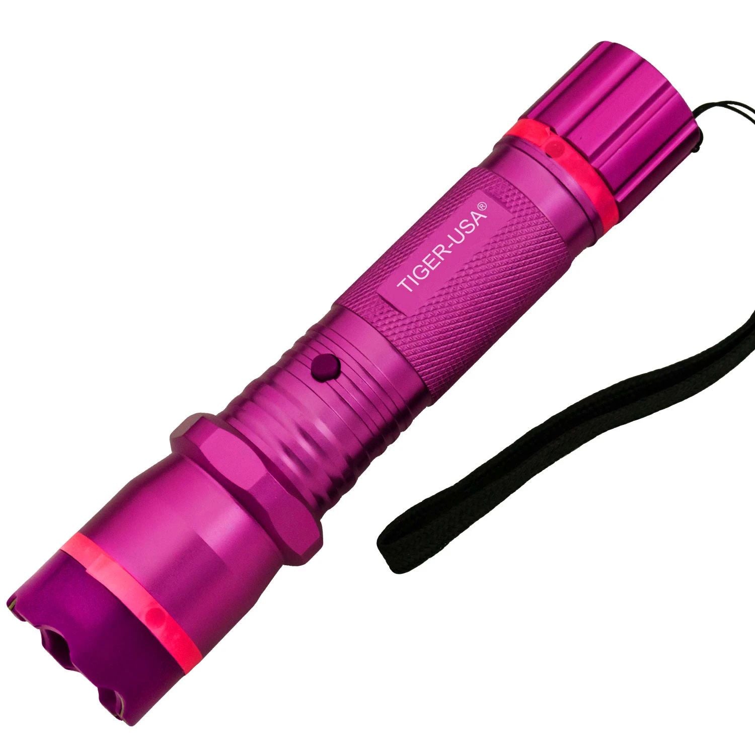 Tiger USA XTreme Pink 100M Volt Tiger-Omega Stun Gun Flashlight ...