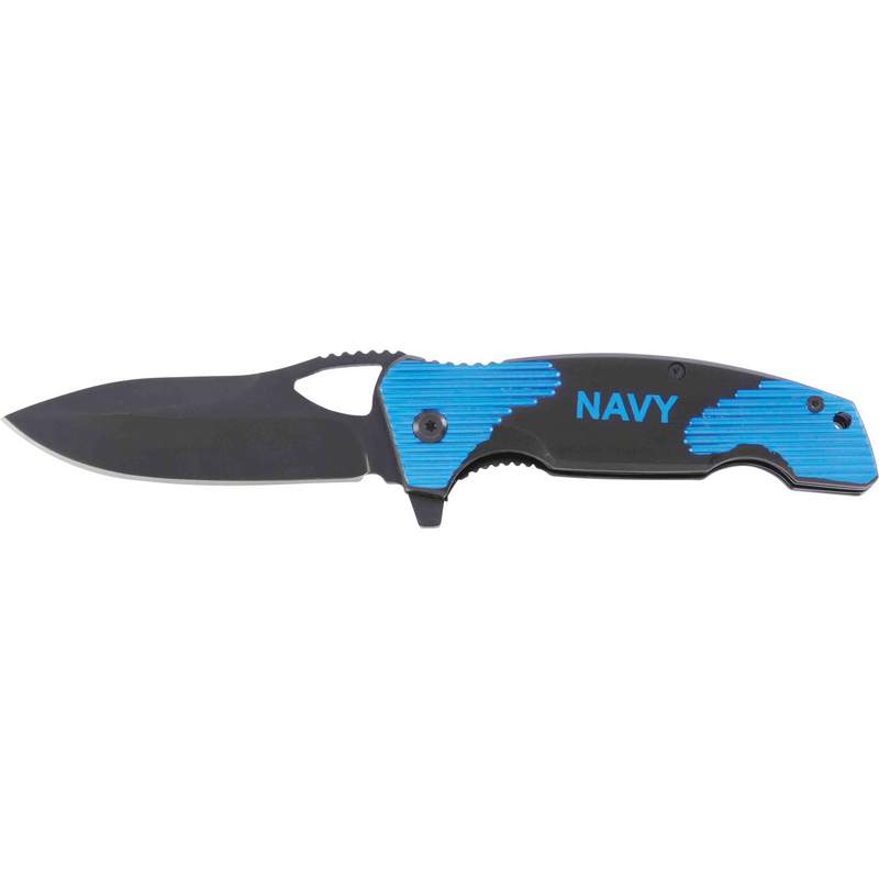 Maxam Navy Liner Lock Folding Knife - tacticalgearplus